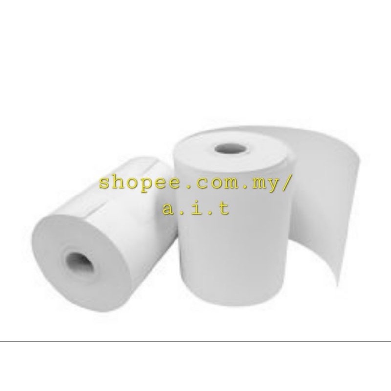 Kertas Resit Receipt Paper Roll for Posdeck Topup Mesin MPT Top Up ...