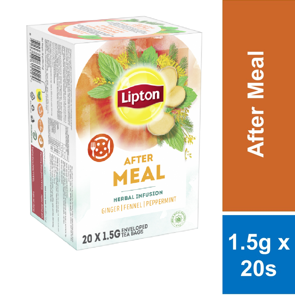 LIPTON After Meal Herbal Infusion 1.5g x 20 Tea Bags | Shopee Malaysia