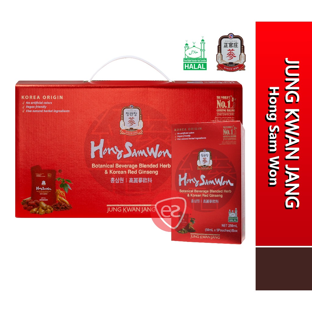 Jung Kwan Jang Hong Sam Won Botanical Beverage Blended Herb & Korean ...