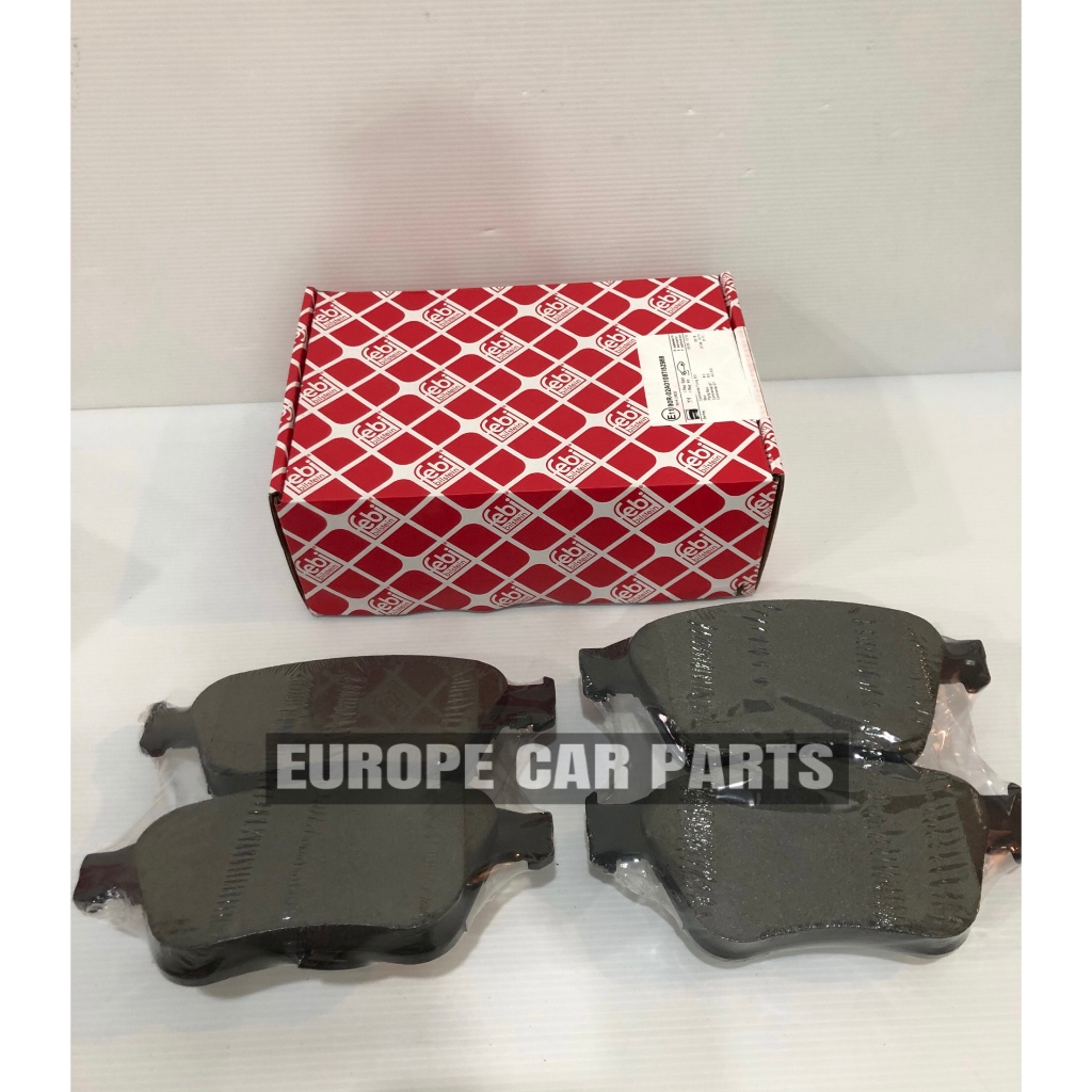 ( 100 % FEBI GERMANY ) 3W0698151AA FRONT BRAKE PAD BENTLEY CONTINENTAL ...