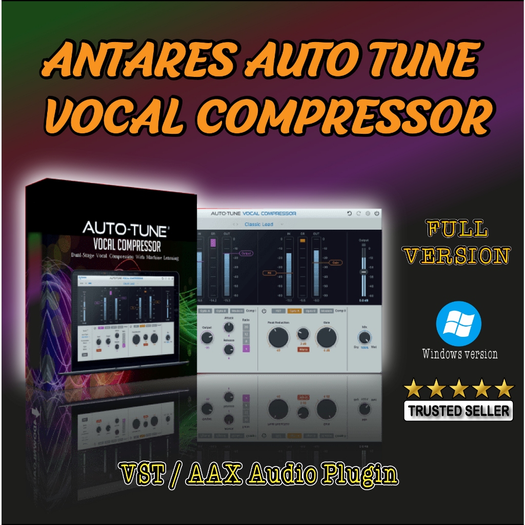 Antares Auto Tune Vocal Compressor VST For windows | Shopee Malaysia