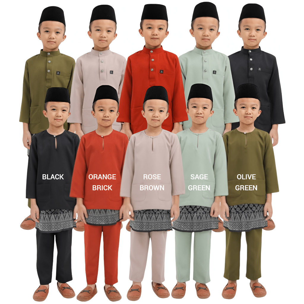 Baju Melayu Budak Baju Melayu Murah Baju Melayu Kids Set Baju Melayu ...