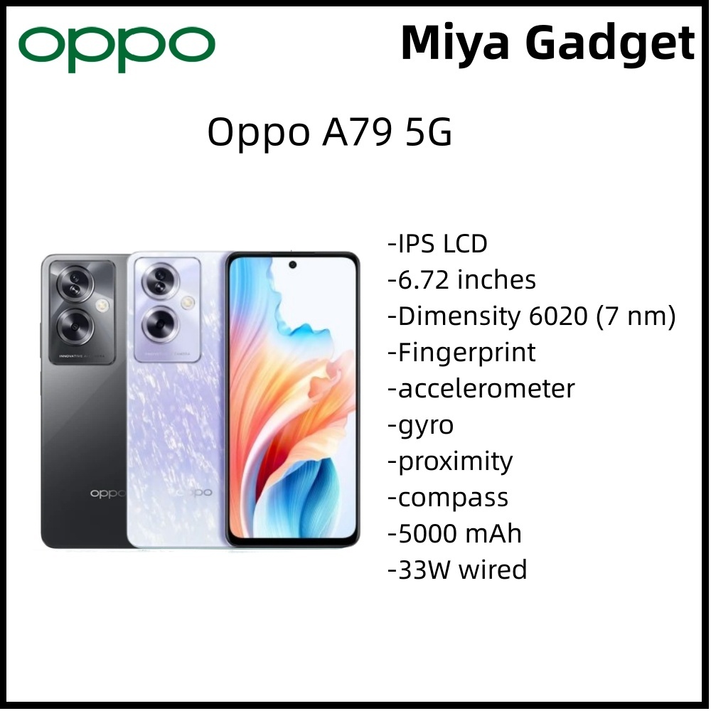 OPPO A79 5G / A60 / 1 Year Warranty Oppo Malaysia | Shopee Malaysia