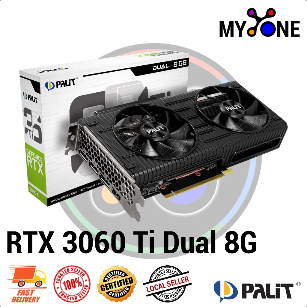 🔥PALIT RTX 3060 Ti Dual 8G🔥 PALIT ASUS GIGABYTE MSI Graphics Card GPU ...