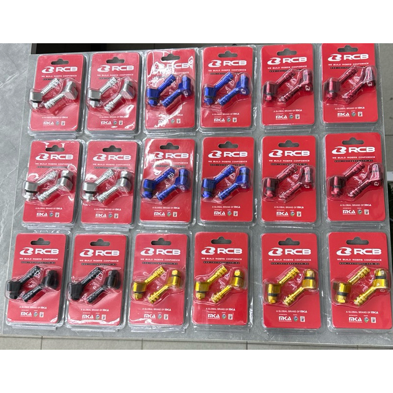 RCB TUBELESS VALVE/RCB AIR VALVE/RACING BOY TUBELESS VALVE/RACING BOY ...