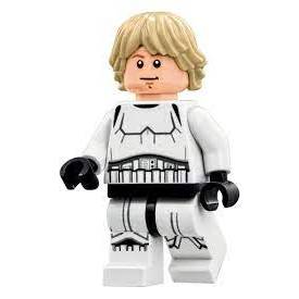 Lego SW0777 Star Wars Luke Skywalker Minifigure - Stormtrooper Outfit ...
