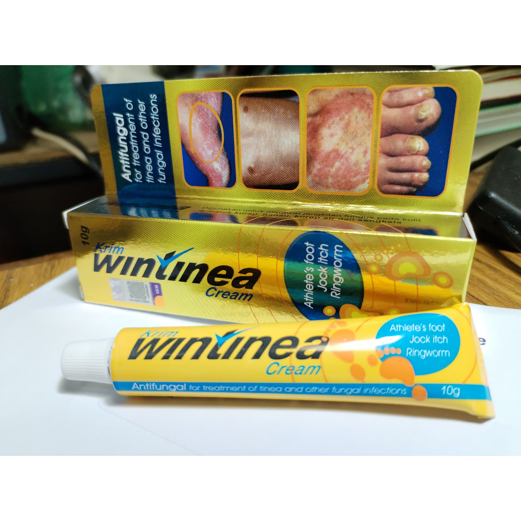 Wintinea Antifungal Cream (10g) - Tolnaftate For Tinea, Jock Itch ...