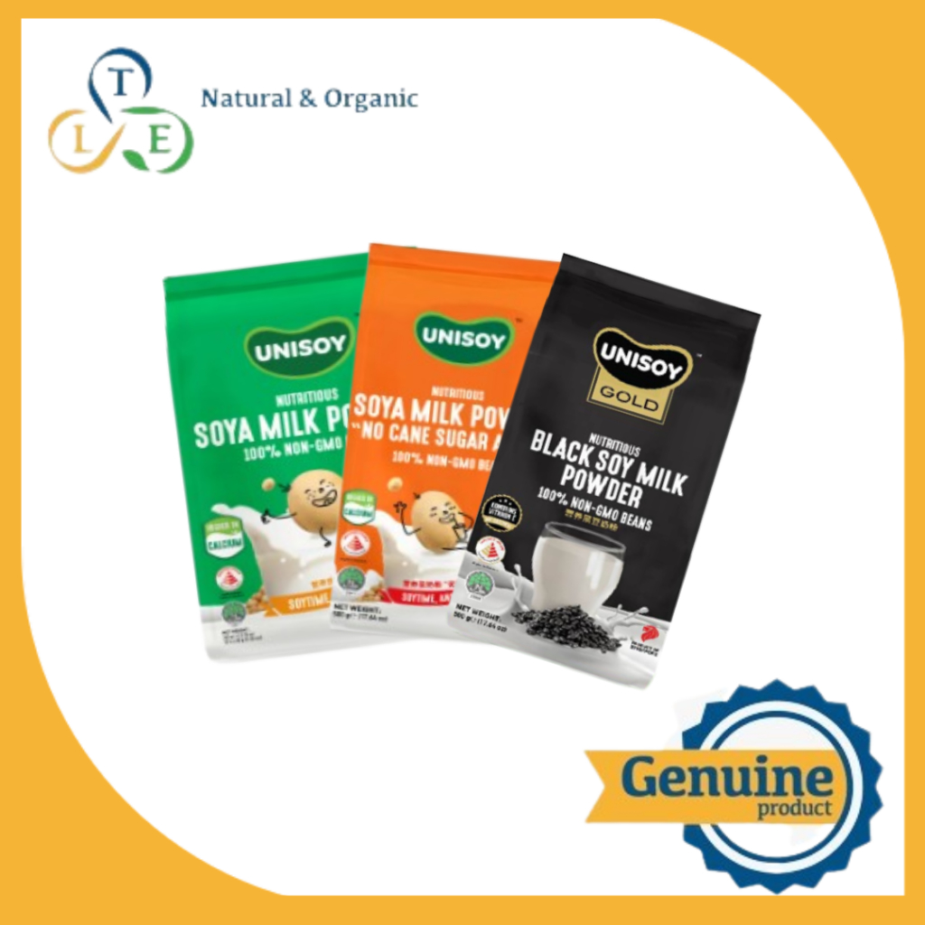 UNISOY : NUTRITIOUS SOYA MILK / NO CANE SUGAR / BLACK SOY MILK POWDER ...