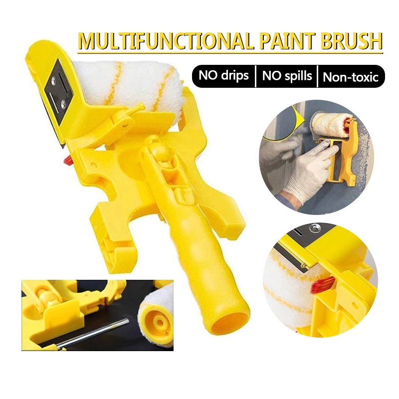 Easy To Wall Edge Roller Paint Brush Roller paint brush Multifunctional ...
