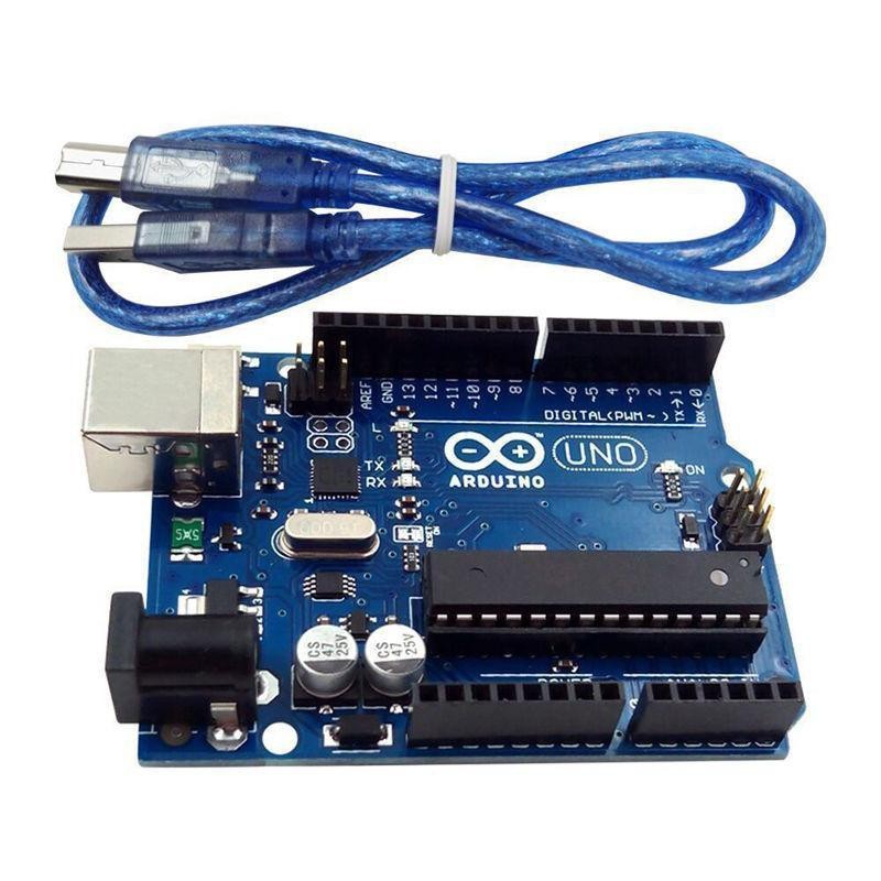 Arduino Uno R3 Compatible Atmel DIP ATMEGA328P + Free USB type B Cable | Shopee Malaysia