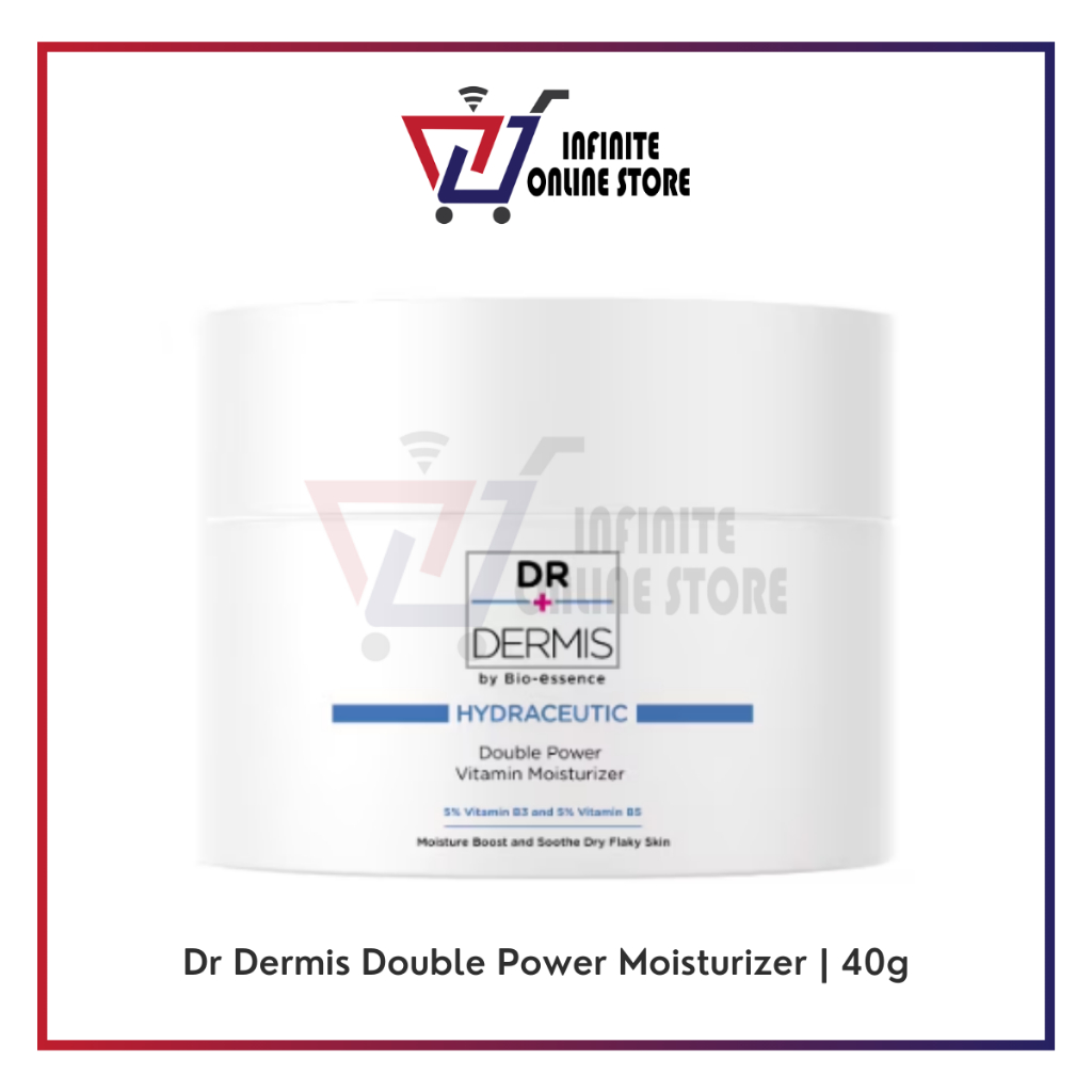 Dr Dermis Hydraceutic Double Power Vitamin Moisturizer (40g) | Shopee ...