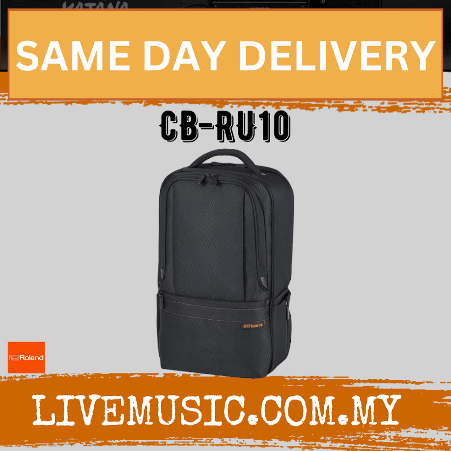Roland CB-RU10 Backpack Utility Gig Bag For Accessories ( CBRU10 / CB ...