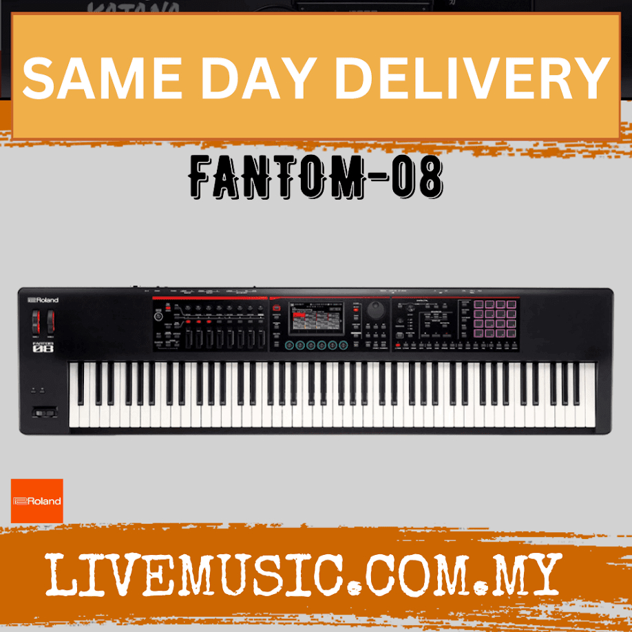 Roland Fantom 08 Music Workstation Keyboard Fantom08 Fantom 08