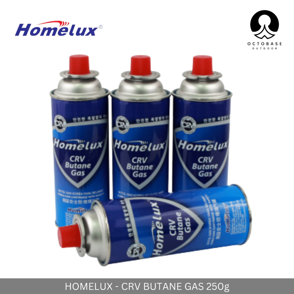 HOMELUX - CRV & BRV BUTANE GAS 120G AND 250G | Shopee Malaysia