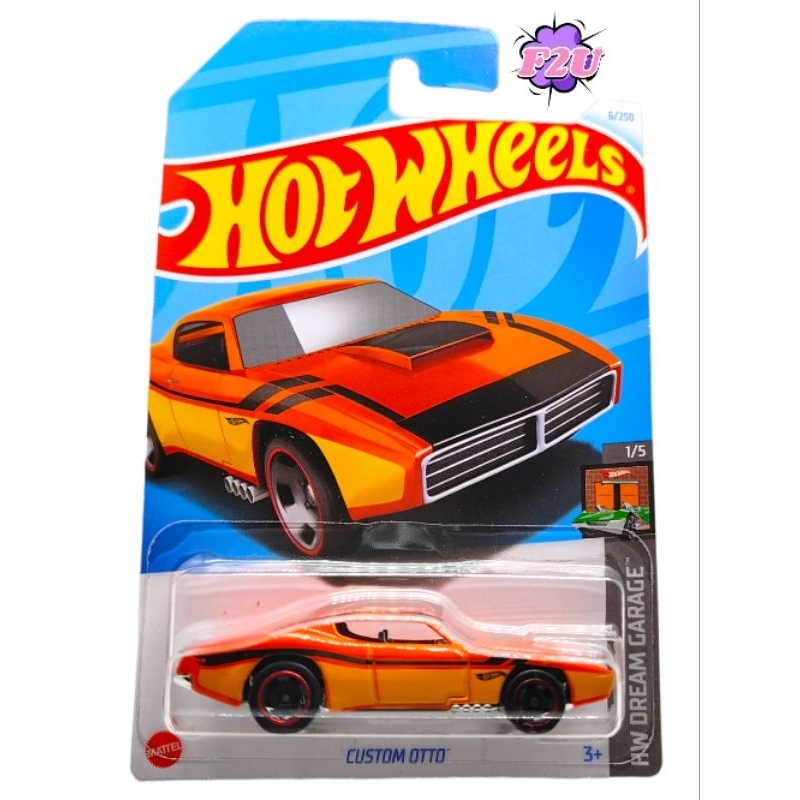 Hot Wheels Custom Otto Case A & Case B 2024 | Shopee Malaysia