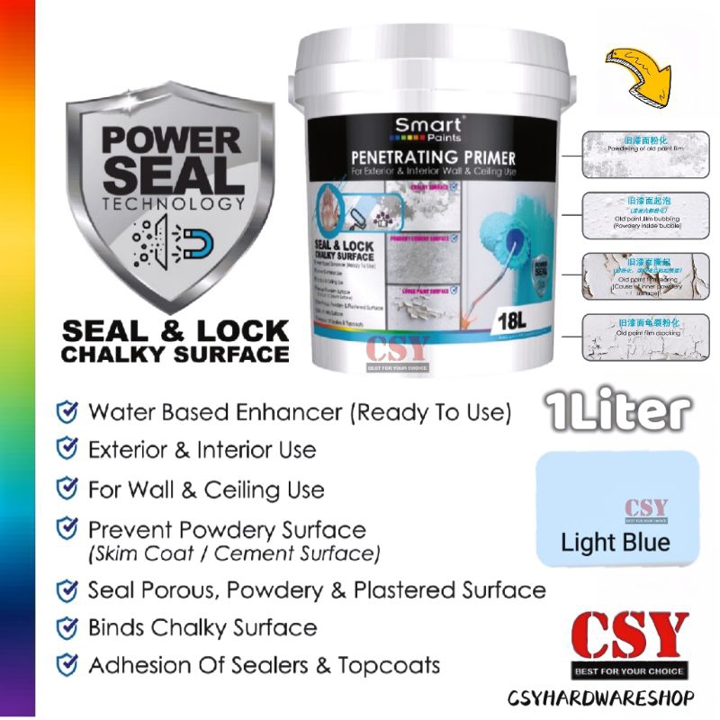 Smart Paint Penetrating Primer Water Based Enhancer 1Liter / Sealer ...