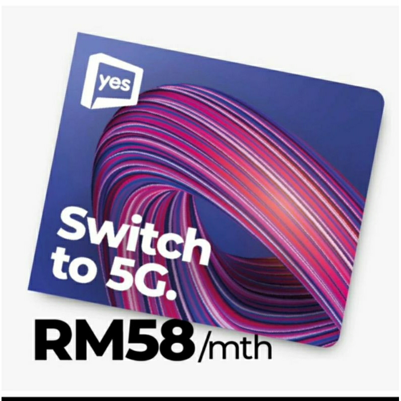 SIMKAD YES POSTPAID 5G UNLIMITED DATA | Shopee Malaysia