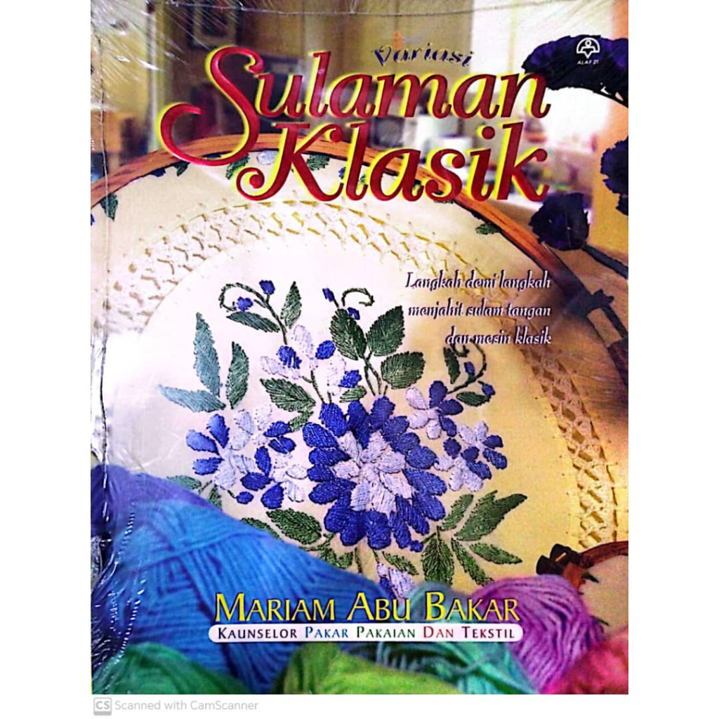 Buku Jahitan - Variasi Sulaman Klasik | Shopee Malaysia