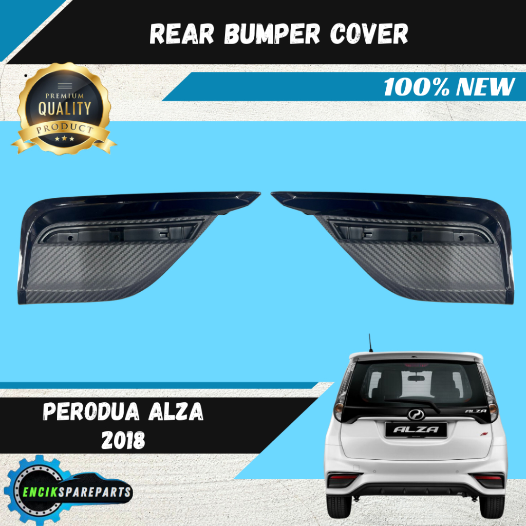 Perodua Alza 2018 Rear Bumper Cover Belakang 100% New High Quality ...