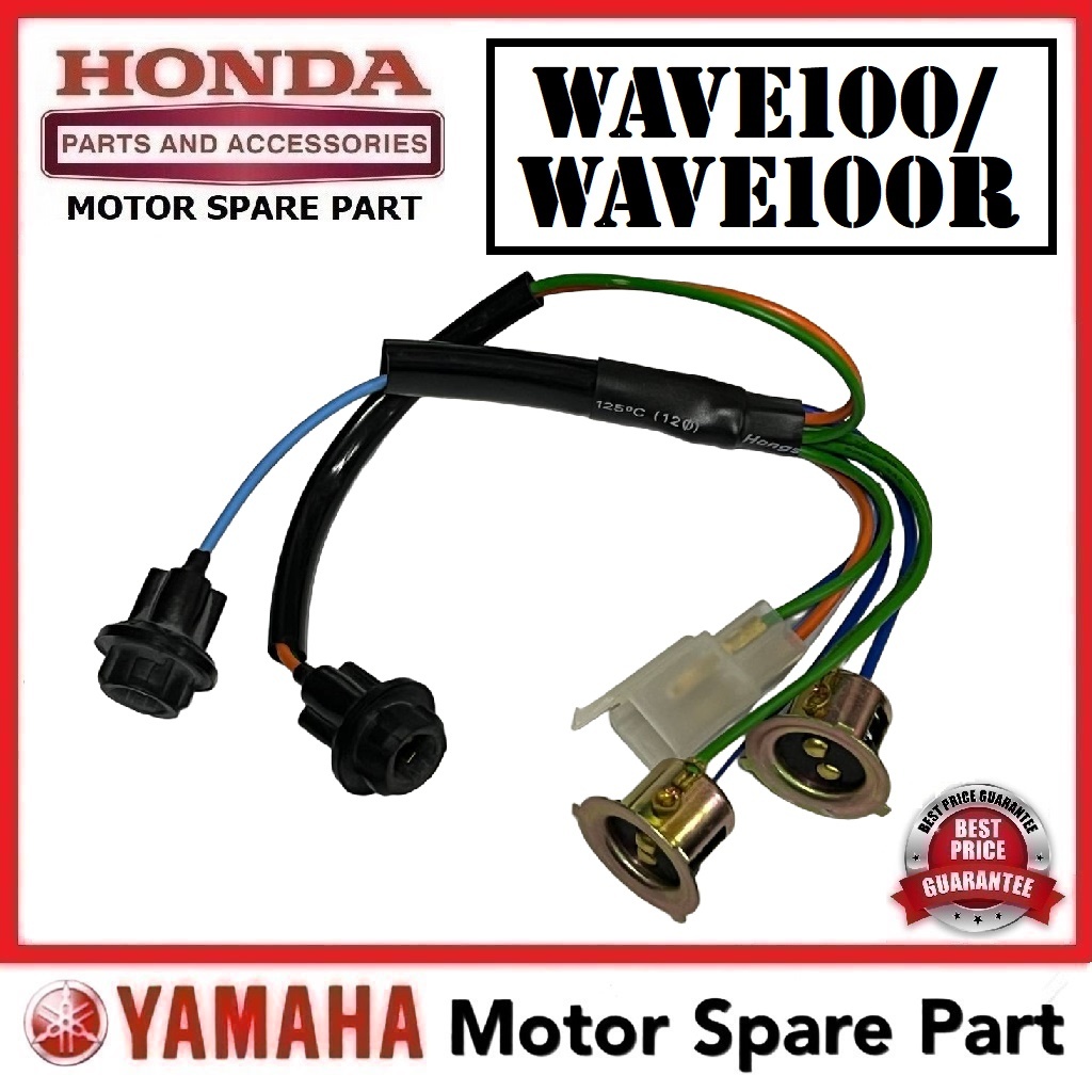 HONDA WAVE100 / WAVE100R HEAD LAMP SOCKET 0 HEADLAMP LIGHT HEADLIGHT ...