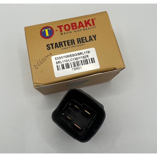100% ORIGINAL TOBAKI STARTER RELAY EX5 / V100 / EGO / SRL115 / SRL110 ...