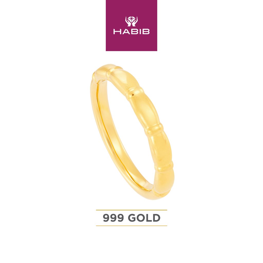 HABIB 999/24K Yellow Gold Ring R9AAQ0822 | Shopee Malaysia