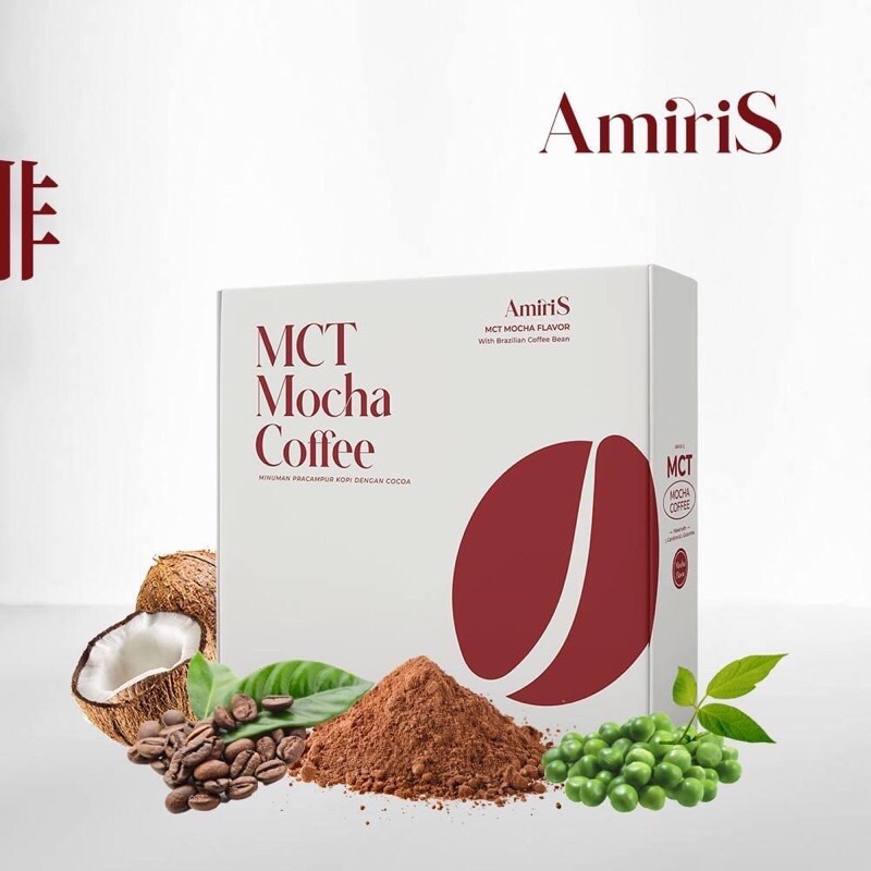 AmiriS MCT MOCHA COFFEE☕️ 15sachets/box | Shopee Malaysia