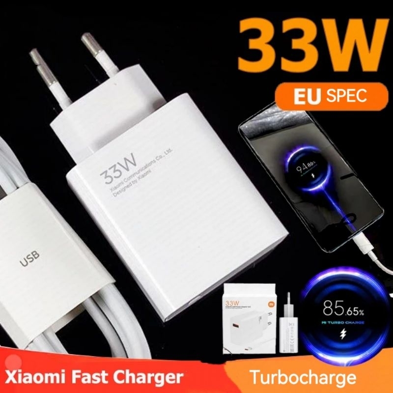 Xiaomi Redmi Note 12 10 Pro Charger Adapter Support 33W TurboCharge ...