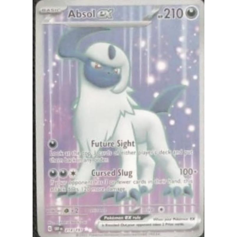 Pokemon card exclusif card absol ex | Shopee Malaysia