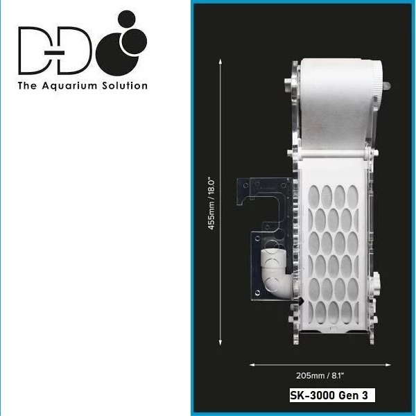D-D Clarisea Gen 3 Fleece Filter SK-3000 / SK-5000 (Automatic Roller Filter for marine tank ...