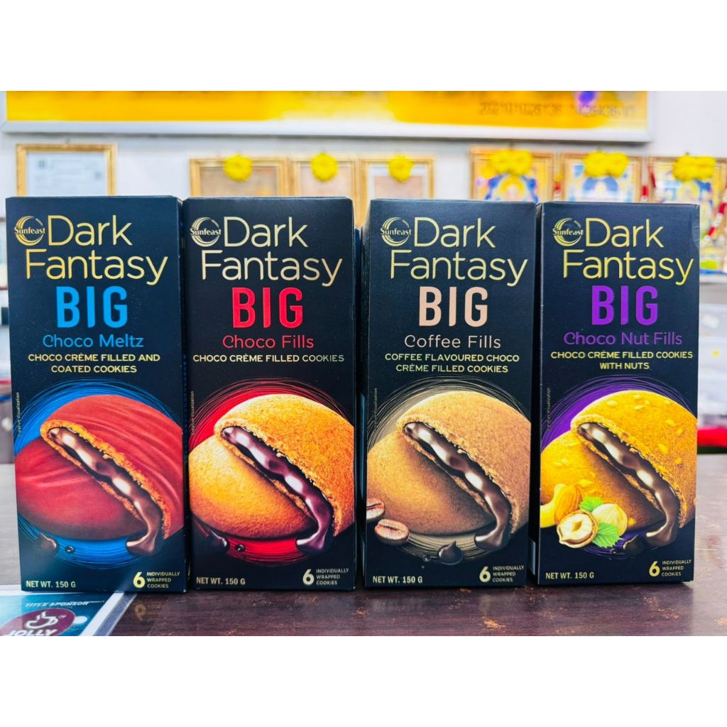 SUNFEAST DARK FANTASY BIG CHOCO BISCUIT / DARK FANTASY CHOOCO FILLS ...