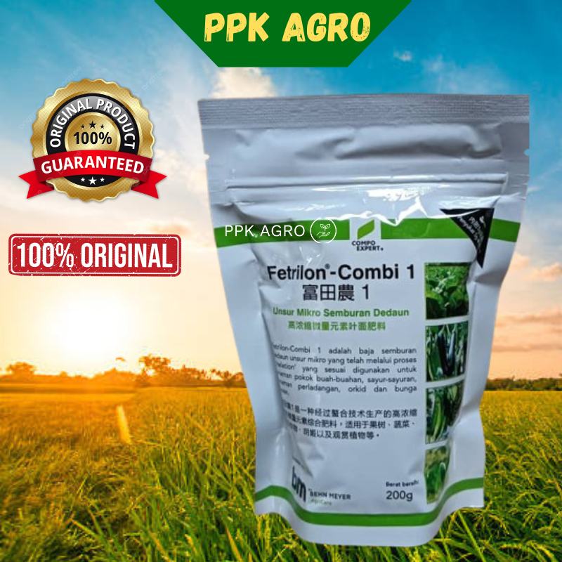 1 Paket 200G FETRILON COMBI 1 Behn Meyer Baja Subur Tanaman Semburan ...