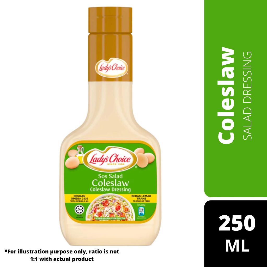 Lady's Choice Coleslaw Dressing 250ML | Shopee Malaysia