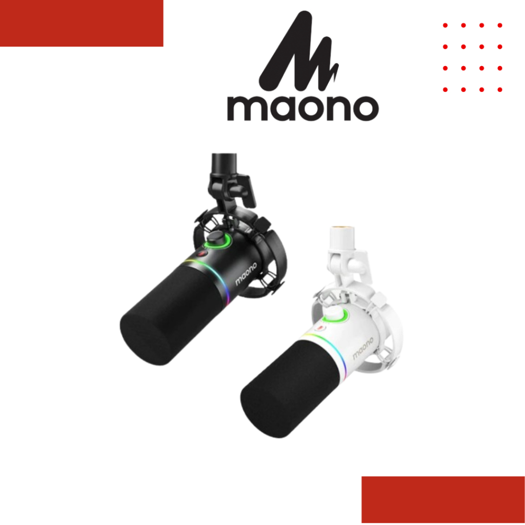 Maono PD200X Podcast Dynamic Microphone USB/XLR Dual Mode Microphone ...