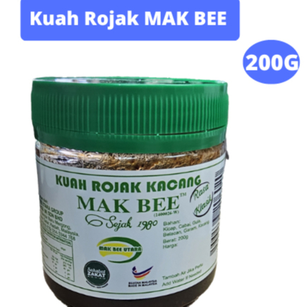 Mak Bee Kuah Rojak Kacang Utara Rasa Klasik 200g | Shopee Malaysia