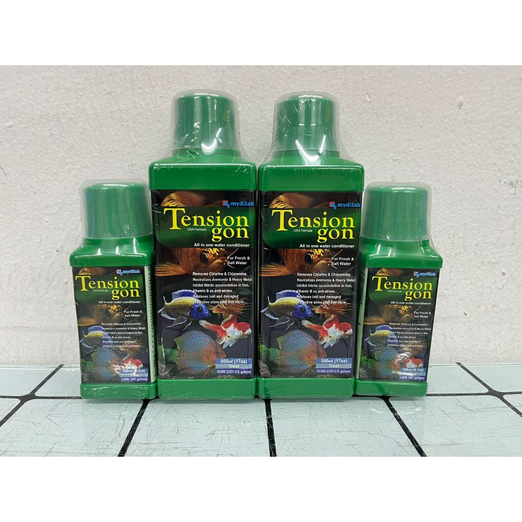 *Ready Stock* Tension Gon 50/180/500ml/1L Antichlorin Anti Chlorine ...