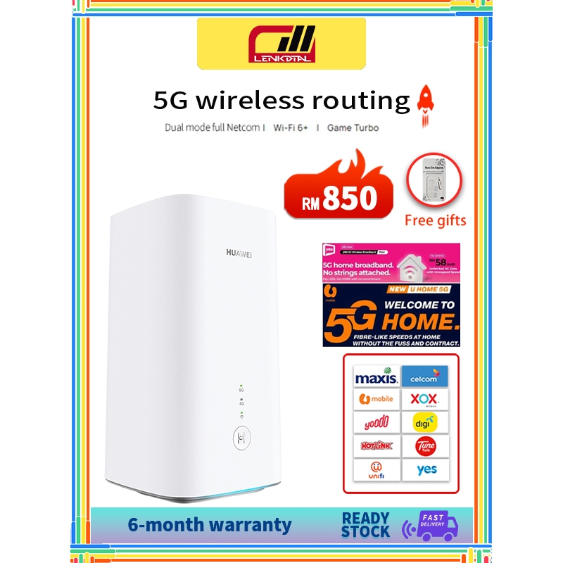 Huawei WiFi Router Sim Card Modem BOOST 5G CPE Pro 2 H122-373 | Shopee ...