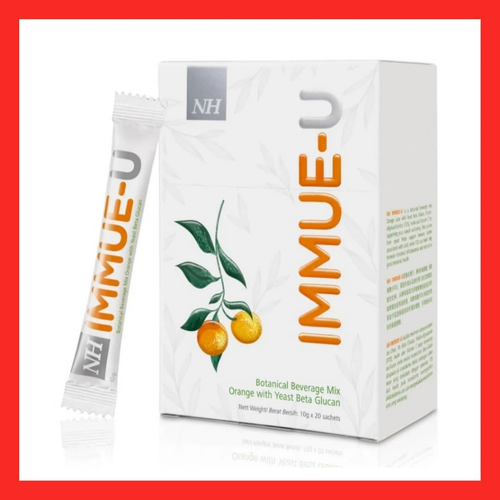 NH IMMUE-U (10g x 20 Sachets) - Boost Immune / Vitamin C / Yeast Beta ...