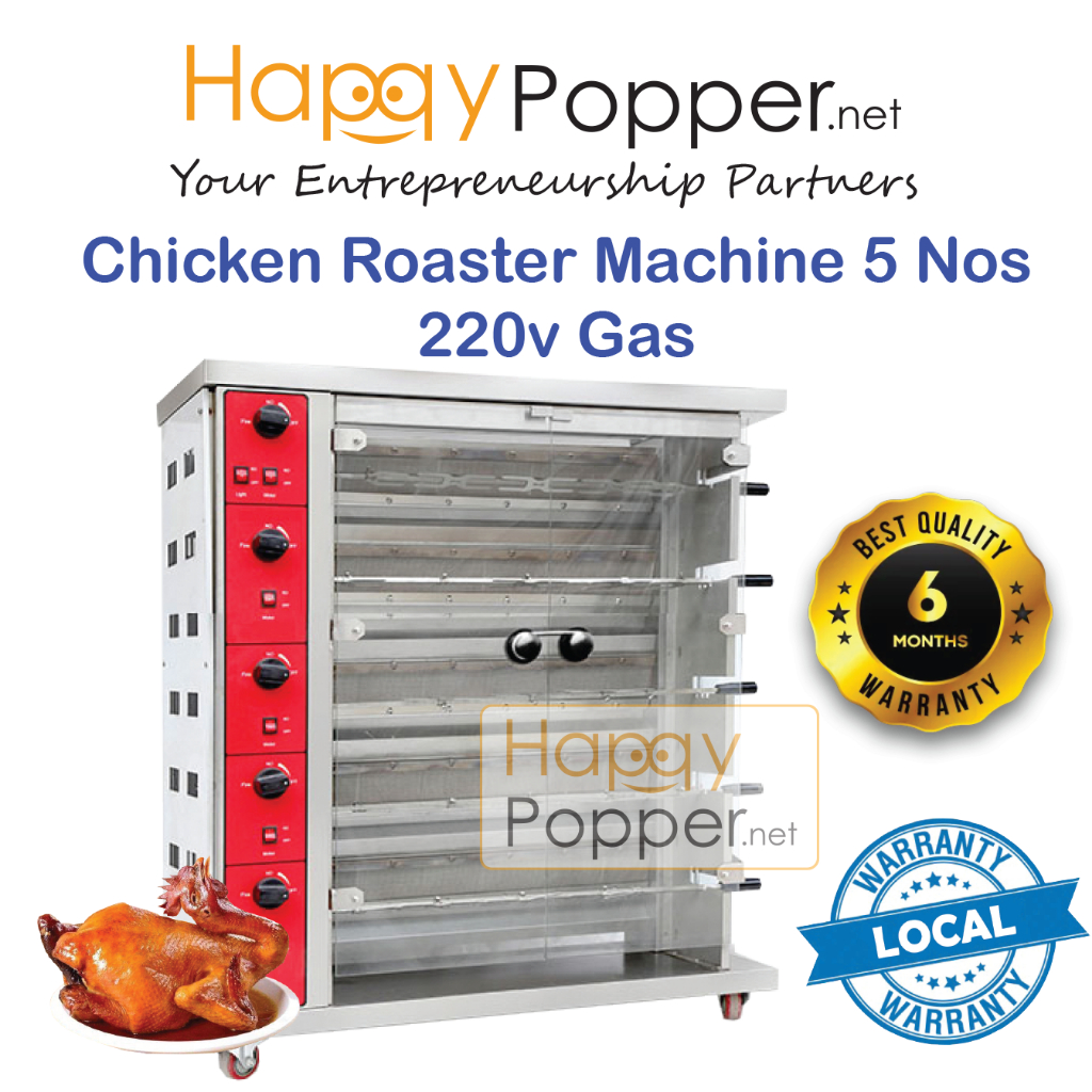 Happypopper Commercial Gas Oven Chicken Roaster Gas Roasted Duck ...