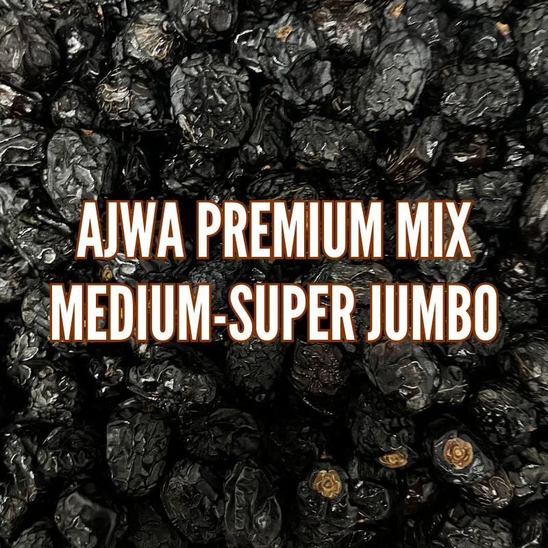Kurma Ajwa Mix Quality AAA+ (Saiz Medium-Jumbo ) Premium Madinah 100% Fresh Buah Terbaru ...