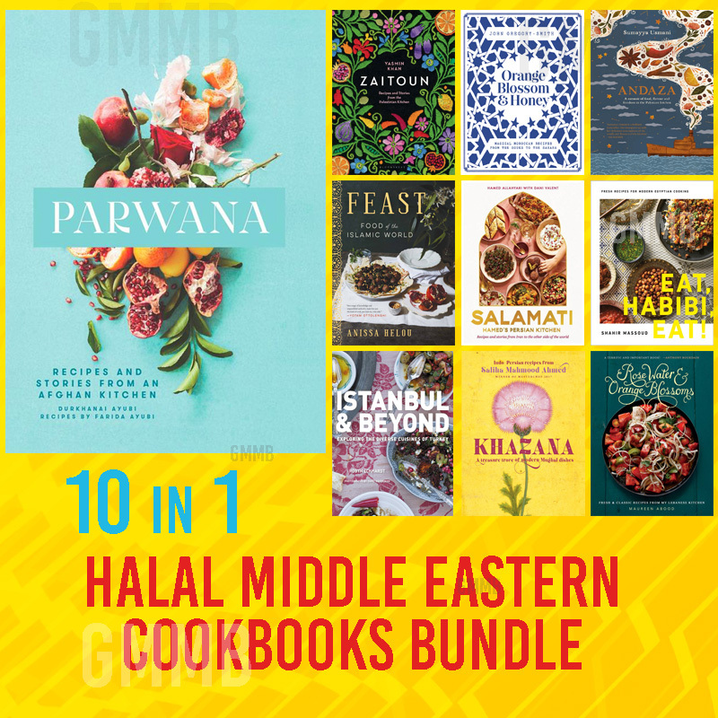 Middle Eastern Cookbook Bundle | Arab Food | Recipe | Cuisine | Learn ...