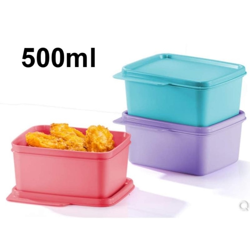 Tupperware Snack & Stack Set 500ml (3 pcs) | Shopee Malaysia