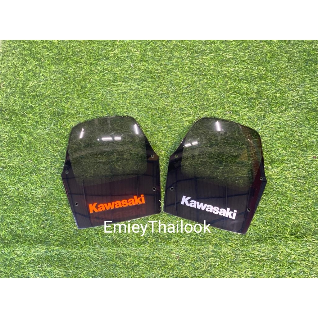 🔥KAWASAKI KR150/KIPS PETAK/ZSR VISOR/FAIRING/WINDSHIELD CLEAR PUTIH ...