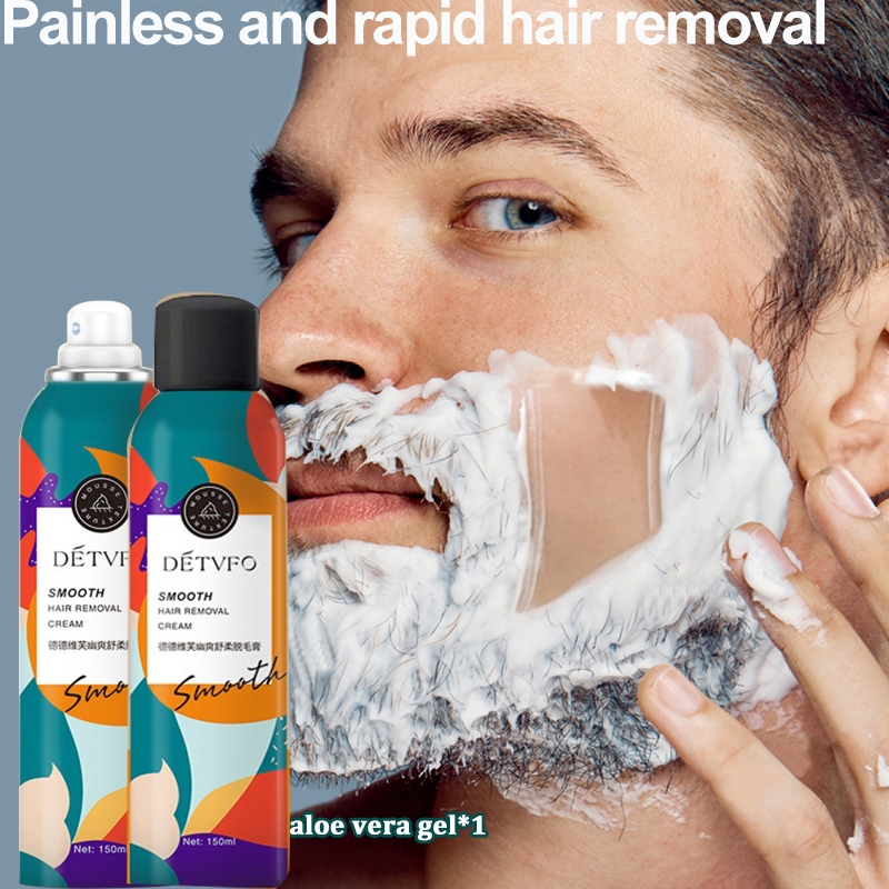 Private parts Hair Removal Spray Foam Hair Removal Cream Non-irritating ...