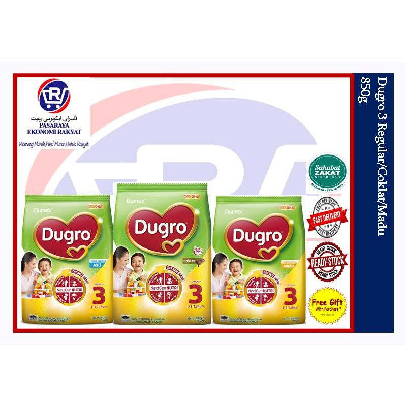 Dumex Dugro Langkah 3 Asli/Coklat/Madu/ 850g | Shopee Malaysia