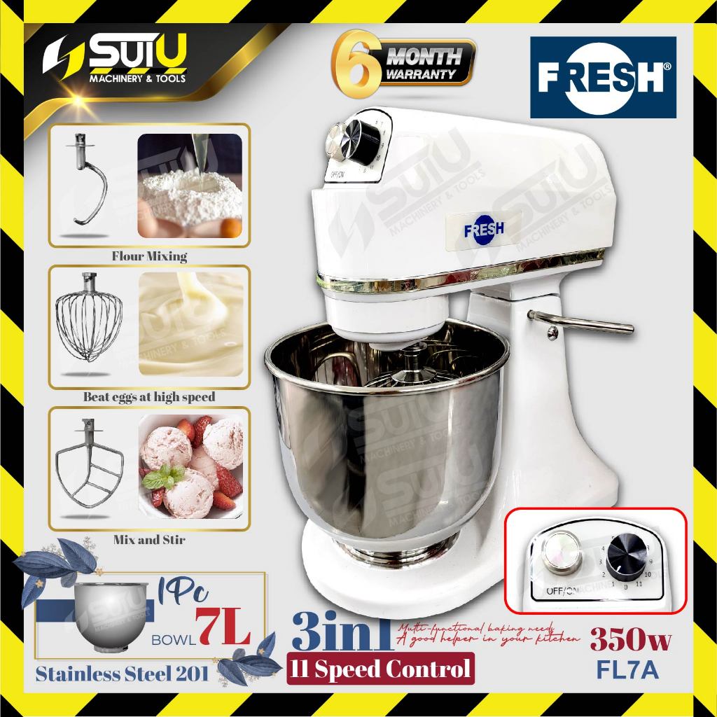 FRESH FL7A 7L Commercial Universal Food Mixer / Stand Mixer / Pengadun ...