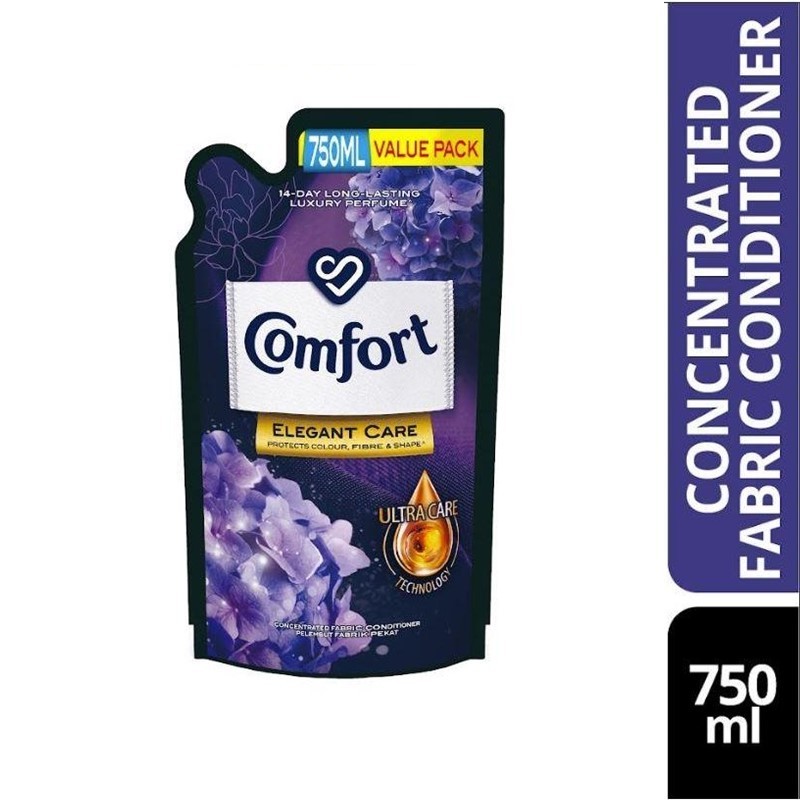 Comfort Concentrate Fabric Softener Luxury Nature Elegance Refill Pack ...
