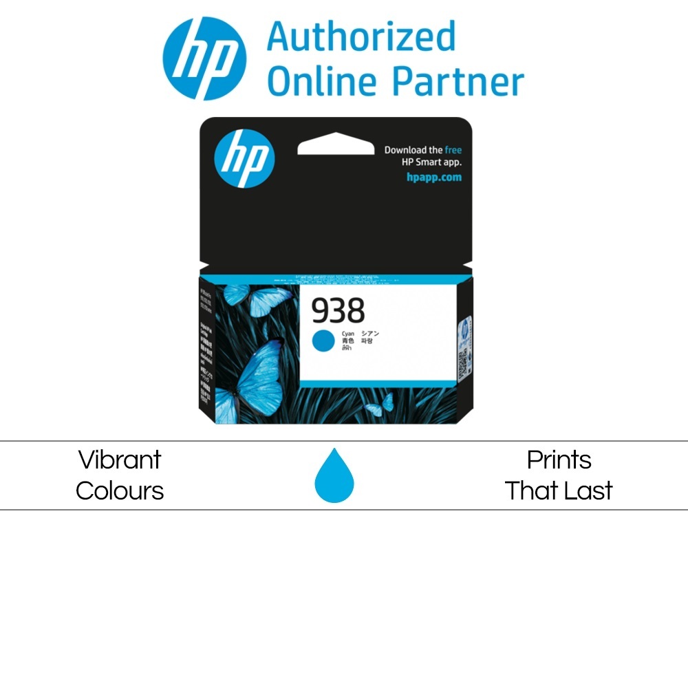 HP 938 Original Ink Cartridge- Cyan/Magenta/Yellow/Black | Shopee Malaysia
