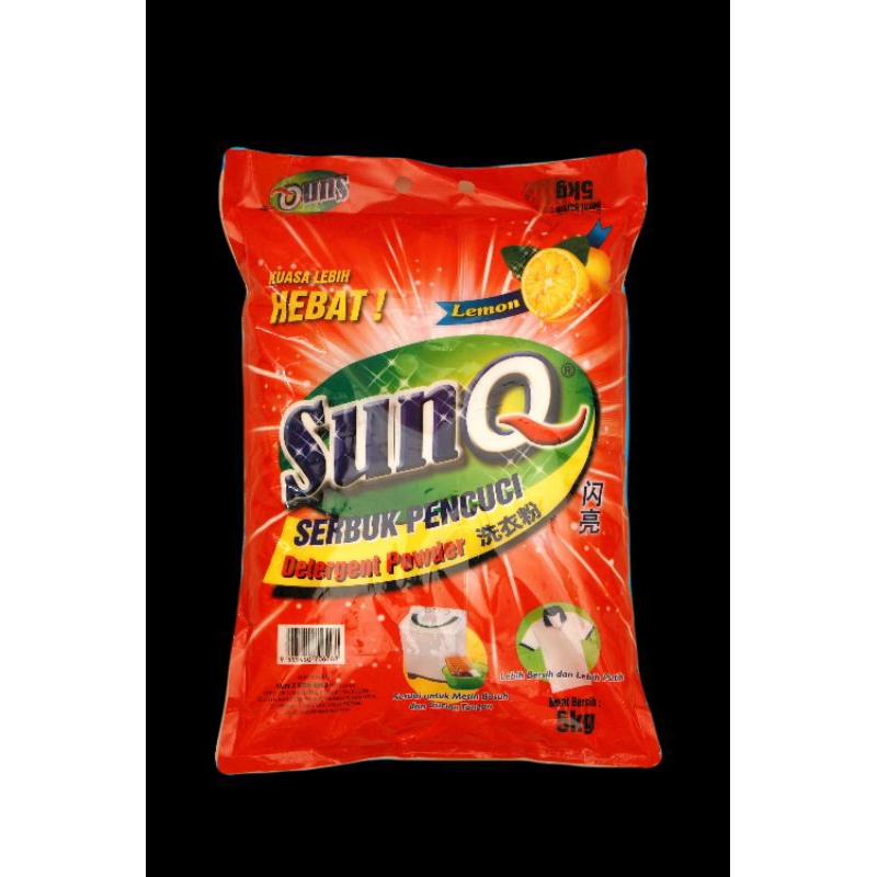 Sun Z Detergent Powder Floral 5KG ( Sabun Cuci Baju ) | Shopee Malaysia