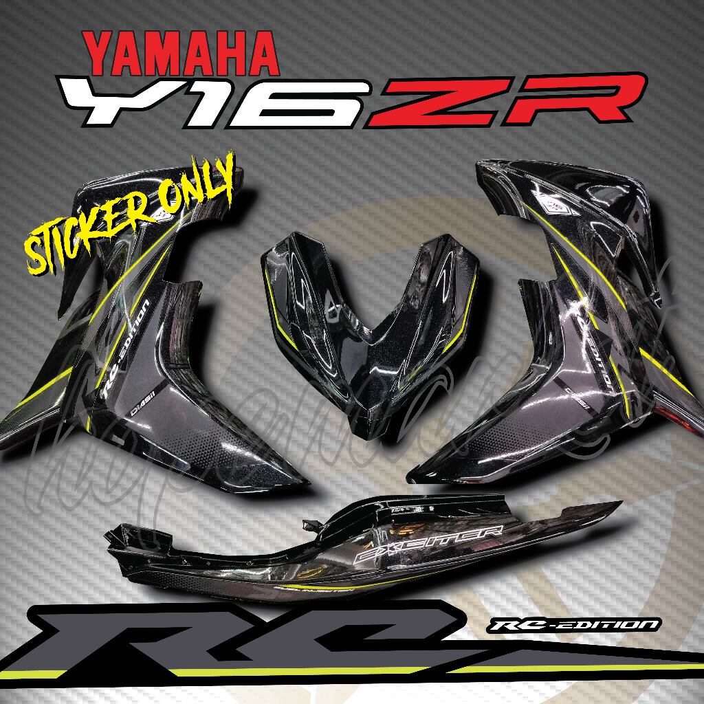 STRIPE MOTOR YAMAHA Y16 Y16ZR 155 EXCITER RC EDITION (108) CUSTOM BODY ...